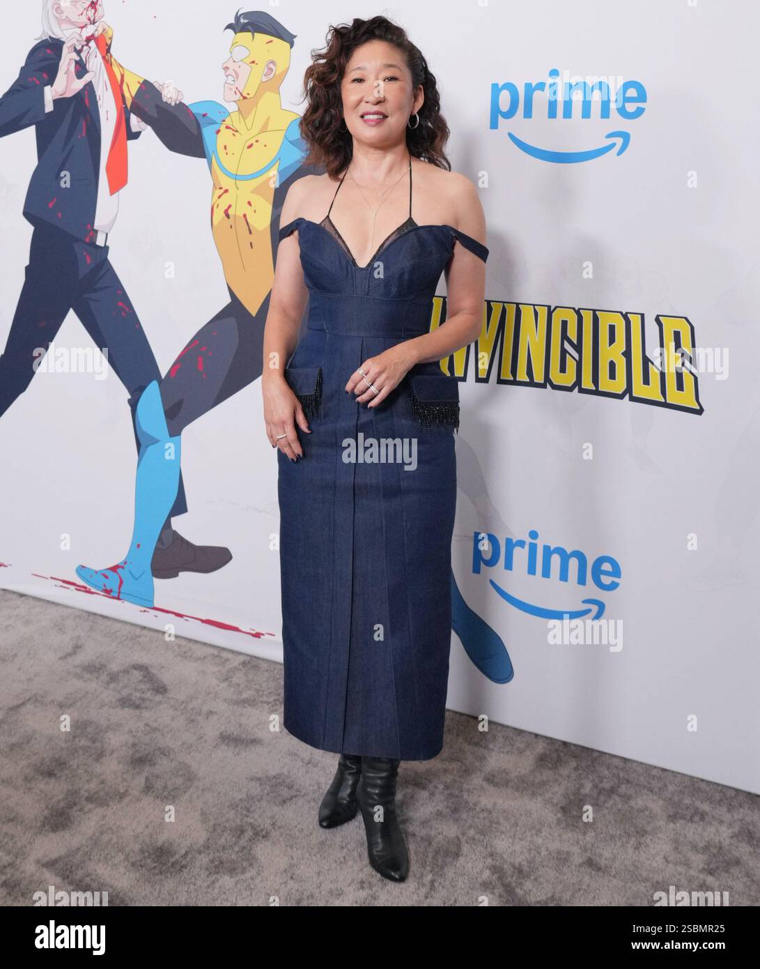 Los Angeles, USA. 03rd Feb, 2025. Sandra Oh arrives at the Prime Video ...