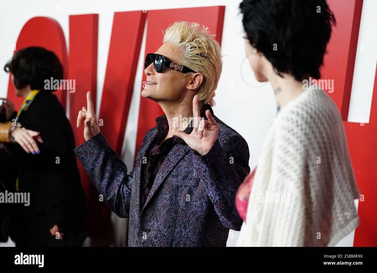 Corey Feldman arrives at the premiere of "Love Hurts" on Monday, Feb. 3 ...