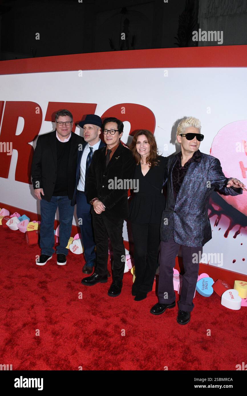 Hollywood, California, USA 3rd February 2025 (L-R) Actor Sean Astin ...