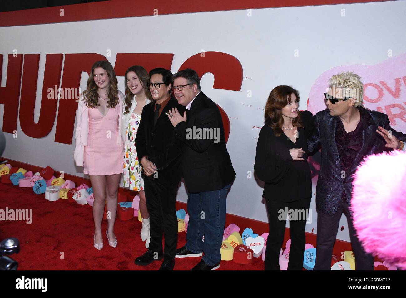 Hollywood, California, USA 3rd February 2025 Actor Ke Huy Quan, Actor Sean Astin and Actor Corey ...