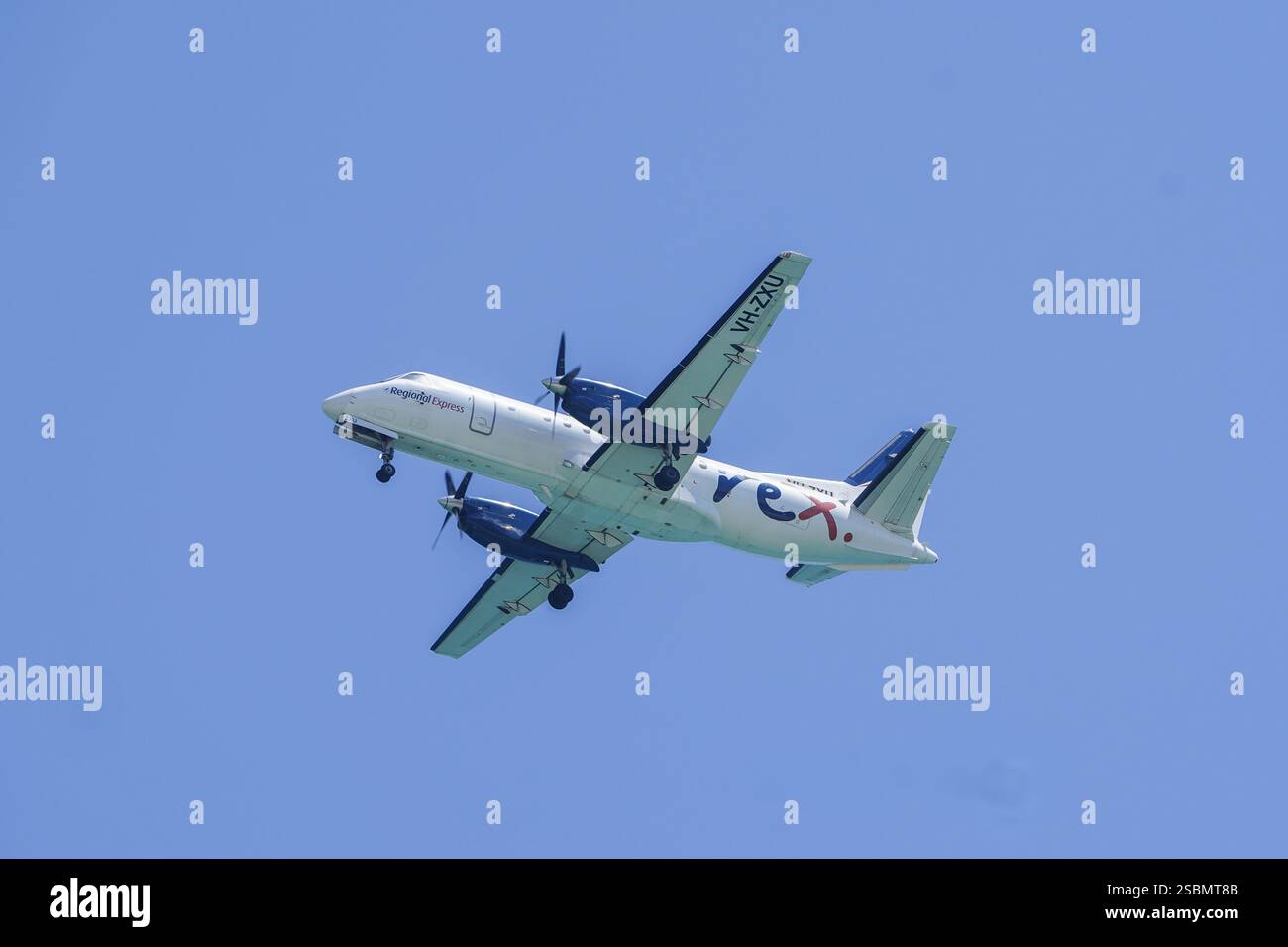 Australian Rex Airlines Saab 340 Stock Photo - Alamy