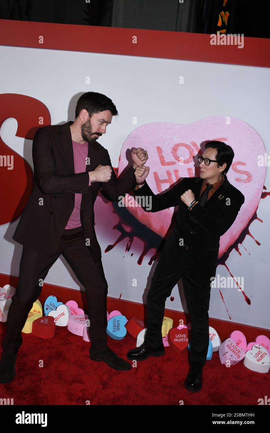 Hollywood, California, USA 3rd February 2025 Actor Drew Scott and Actor Ke Huy Quan attend ...