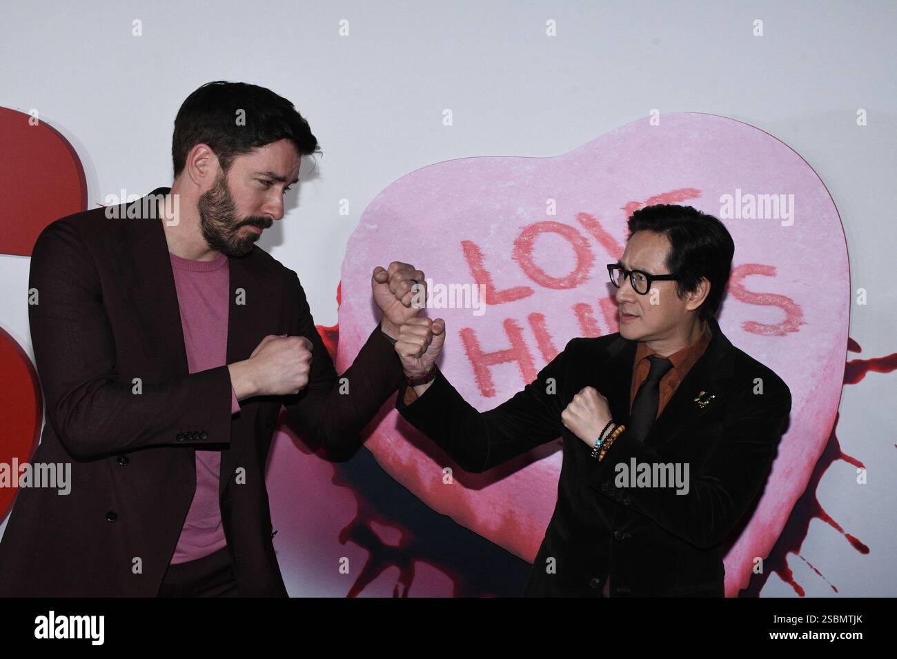 Hollywood, California, USA 3rd February 2025 Actor Drew Scott and Actor Ke Huy Quan attend ...