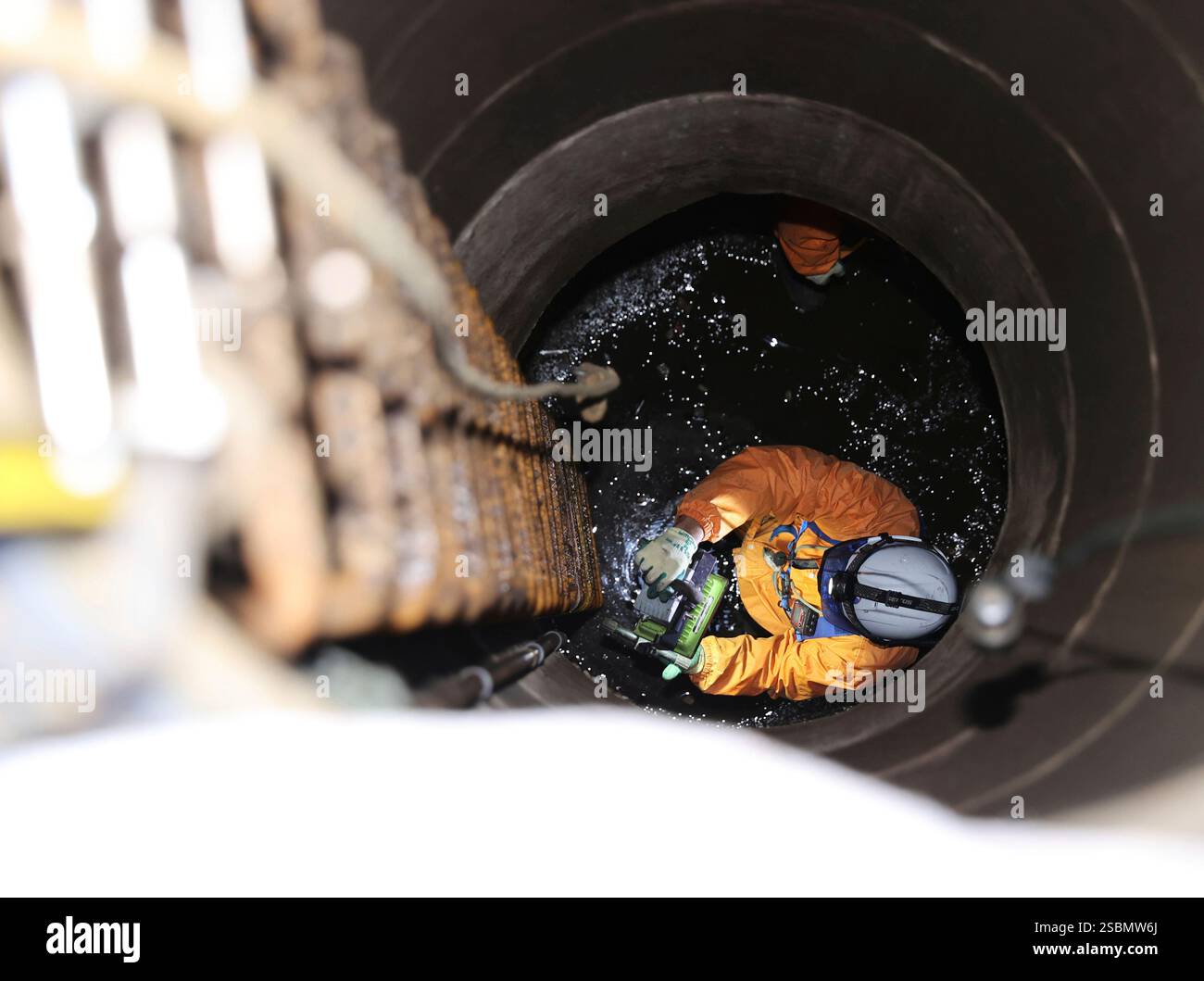 In response to truck falls into sinkhole in Yashio City, Saitama ...