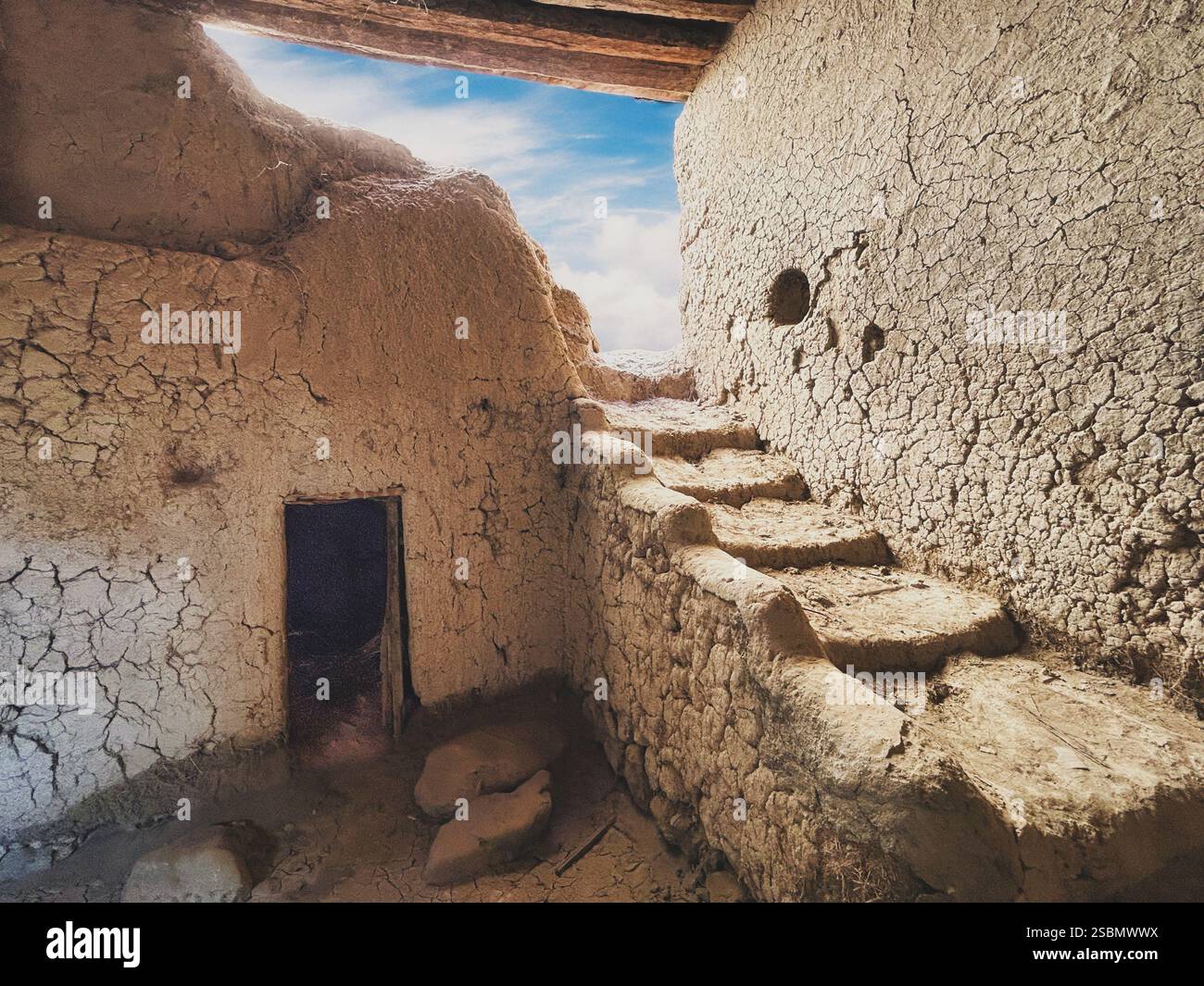 Adam, Oman - January 28 2025: Adam Fort in Al Dakhiliyah, Oman ...