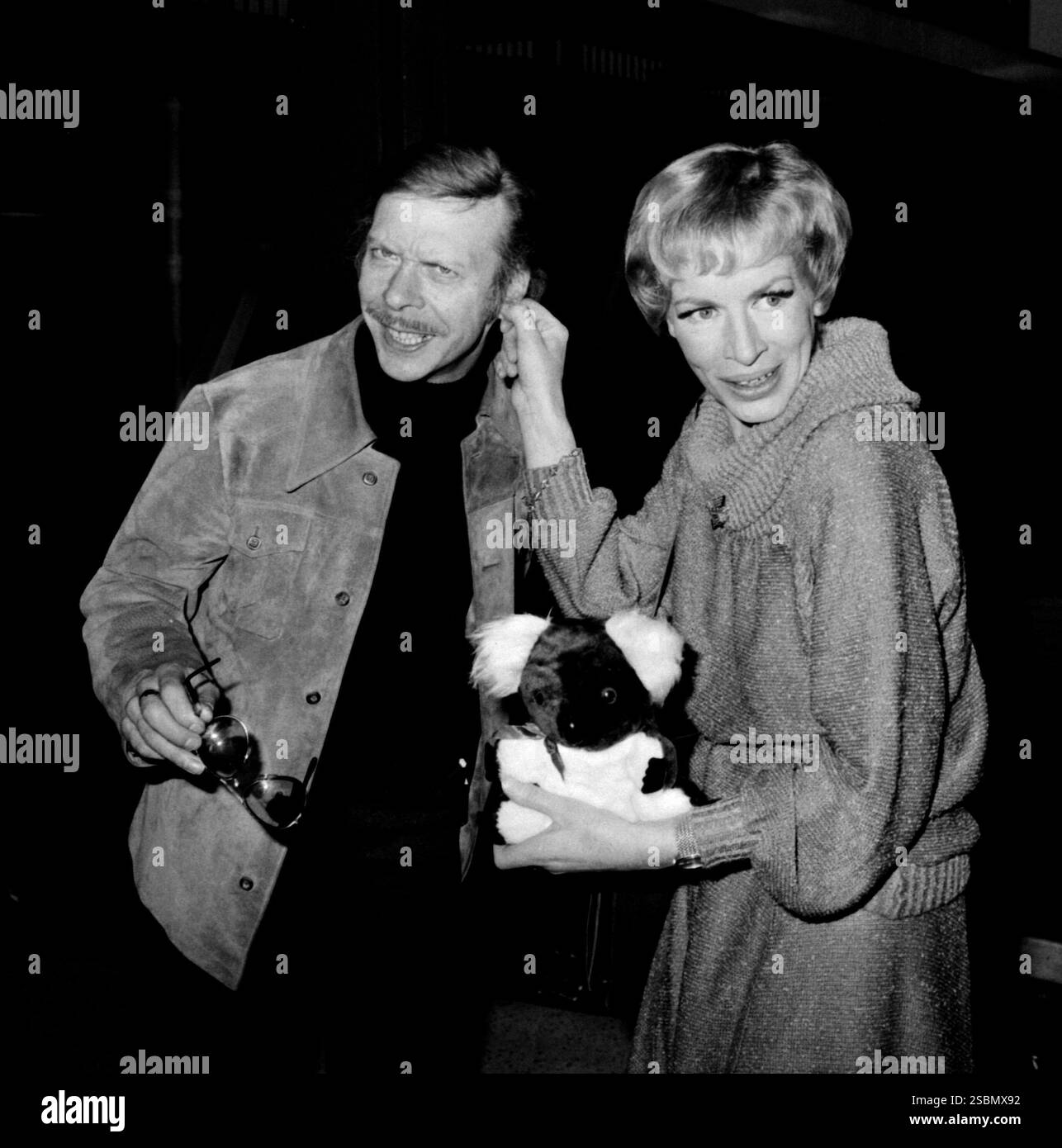 File photo dated 11/02/79 of Brian Murphy and Yootha Joyce in London ...