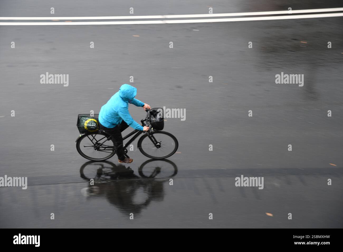 Copenhagen/Denmark 30 April 2018 Denmark's weather rainy day in danish ...