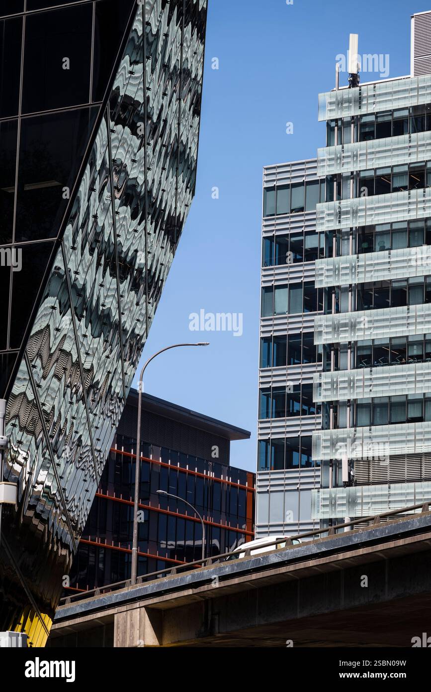 Office blocks architecture, , CBD, Central business District, Sydney ...