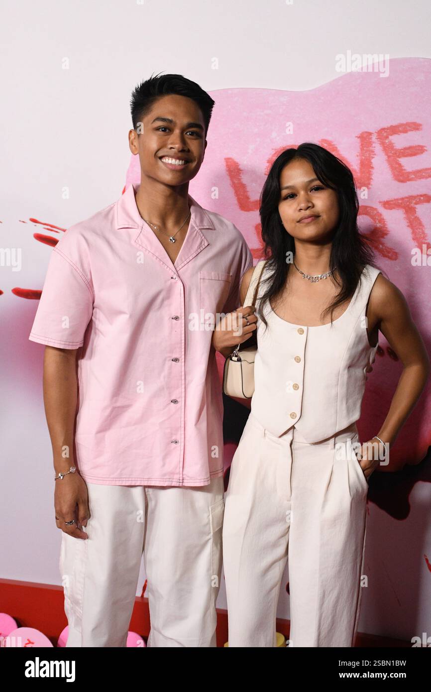 Hollywood, California, USA 3rd February 2025 Angelo Marasigan and ...