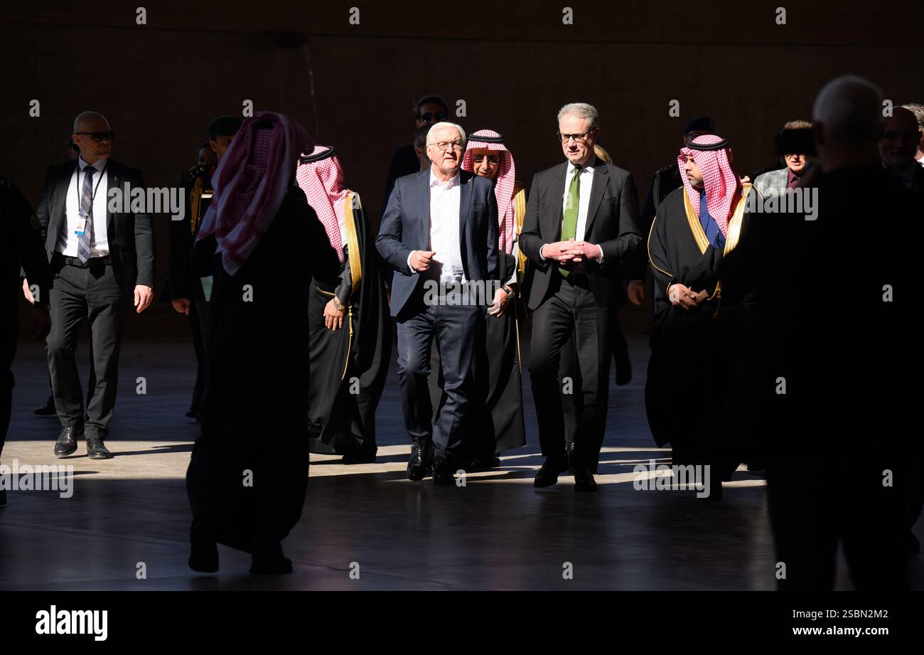 04 February 2025, Saudi Arabia, Riad: Together with George Tanasijevich ...