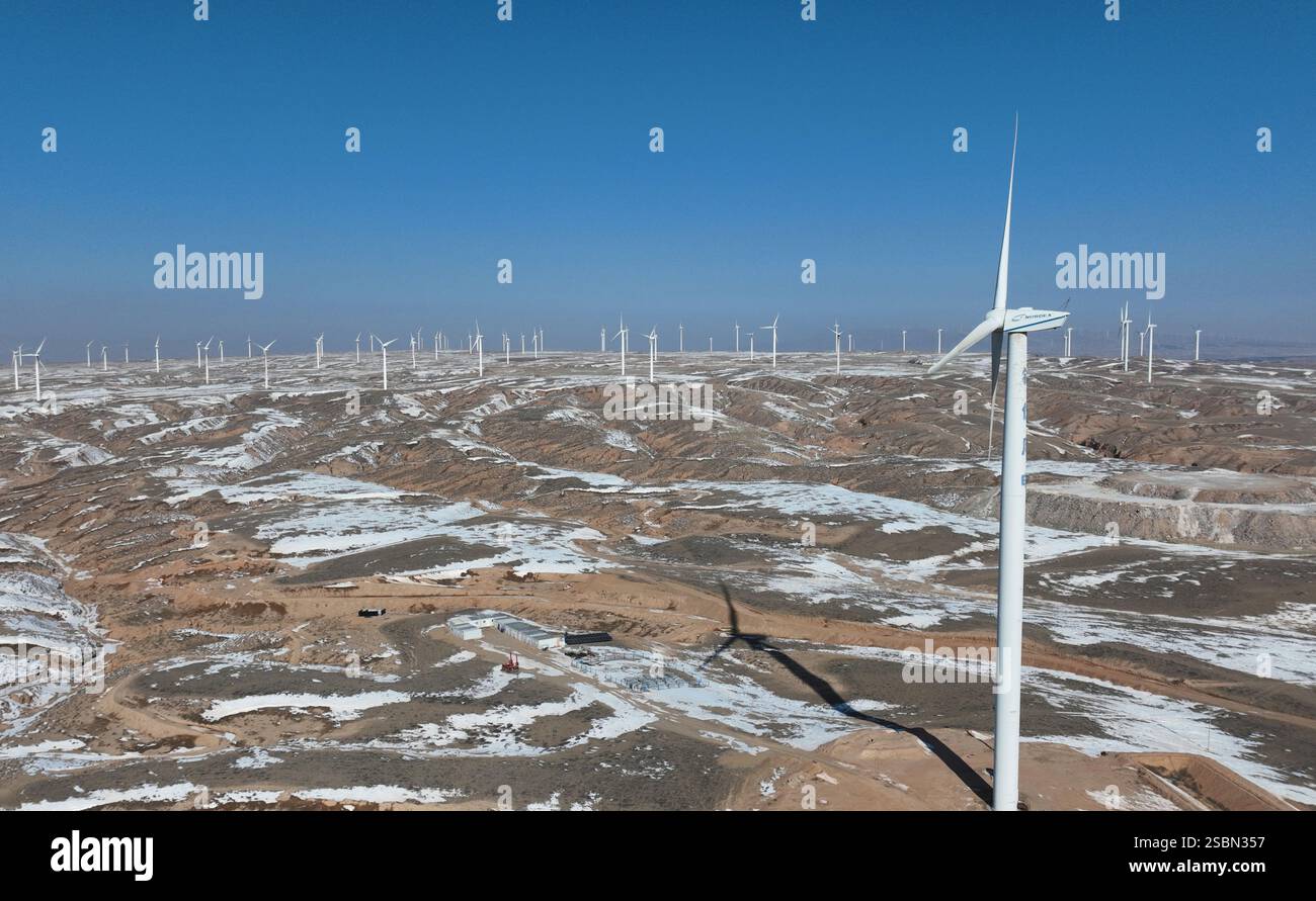 WUZHONG, CHINA - FBRUARY 4, 2025 - Photo taken on Feb 4, 2025 shows a ...