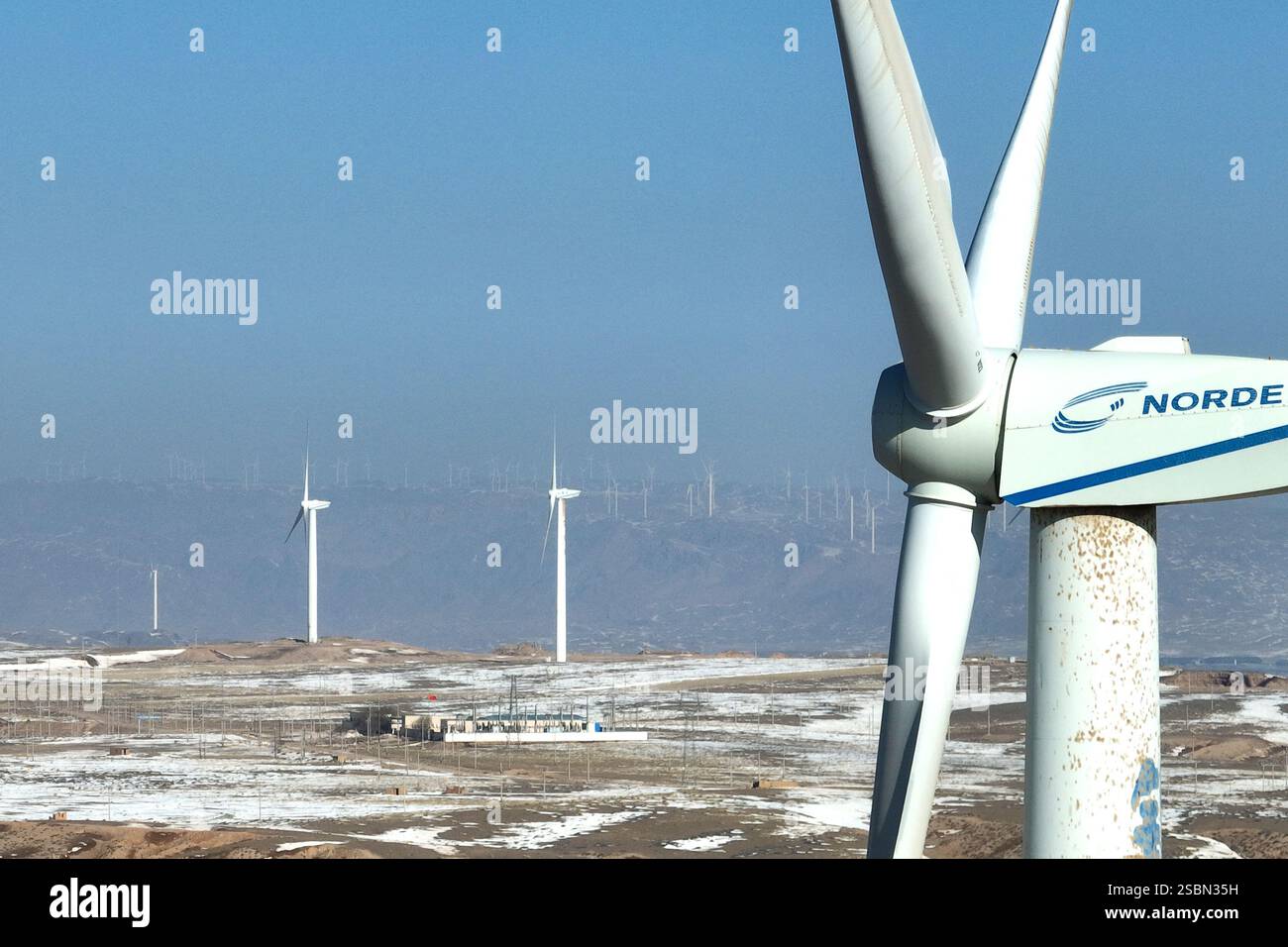 WUZHONG, CHINA - FBRUARY 4, 2025 - Photo taken on Feb 4, 2025 shows a ...