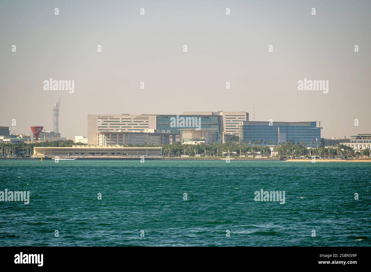 Doha, Qatar - January 03, 2025: Hamad Medical Corporation Doha Qatar ...