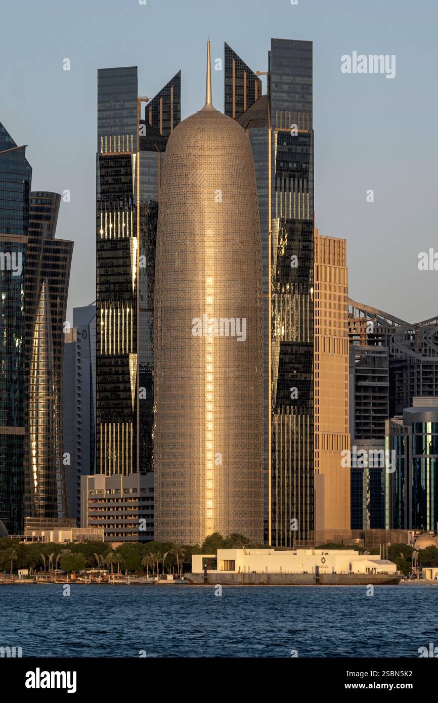 Doha Tower. After completion of construction in 2012 it was branded as ...