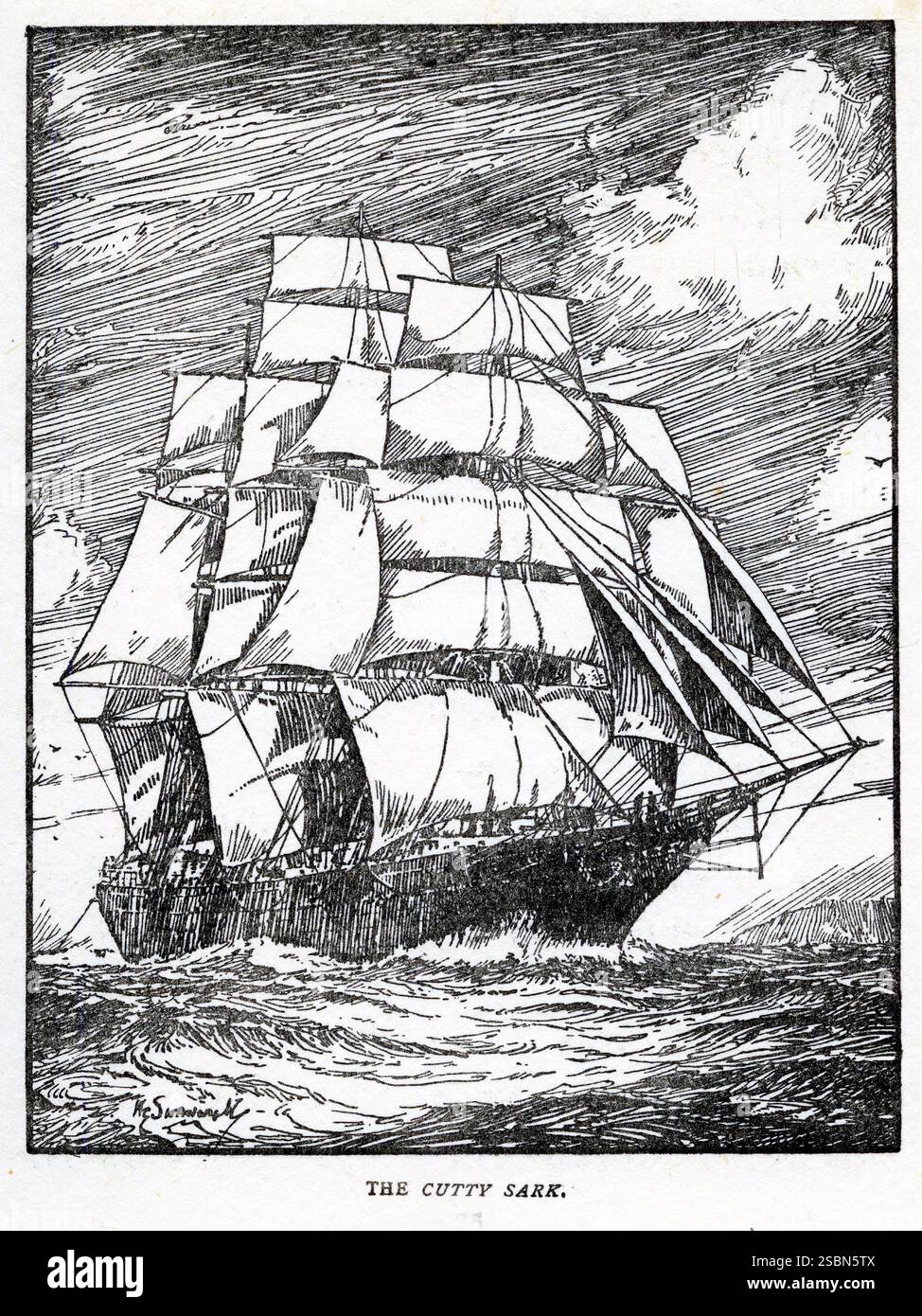 Tea trade ships vintage hi-res stock photography and images - Alamy