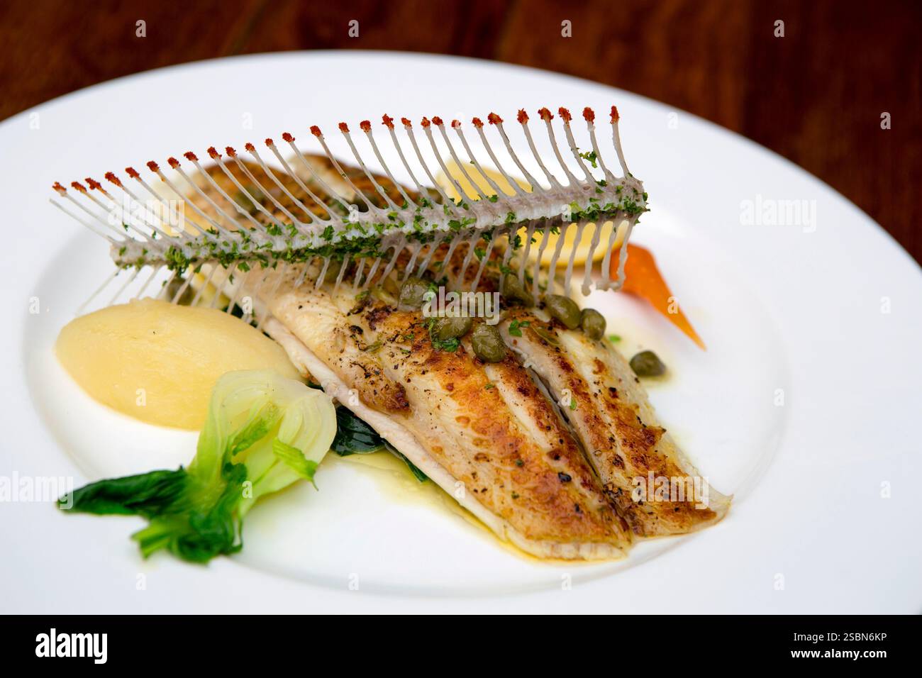 Sole meunière is a classic French fish dish consisting of sole ...