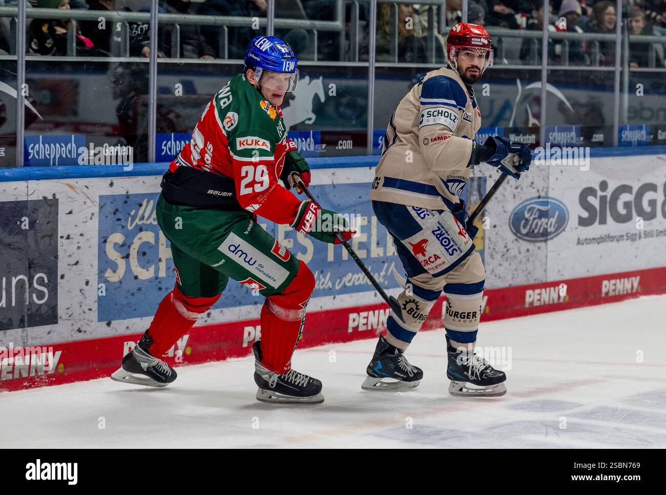 Augsburg, Deutschland. 02nd Feb, 2025. Denis Reul (Augsburger Panther ...