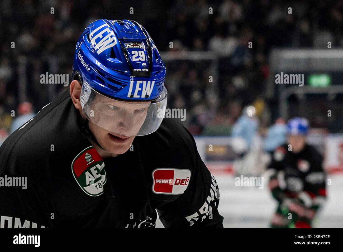 Augsburg, Deutschland. 02nd Feb, 2025. Denis Reul (Augsburger Panther ...
