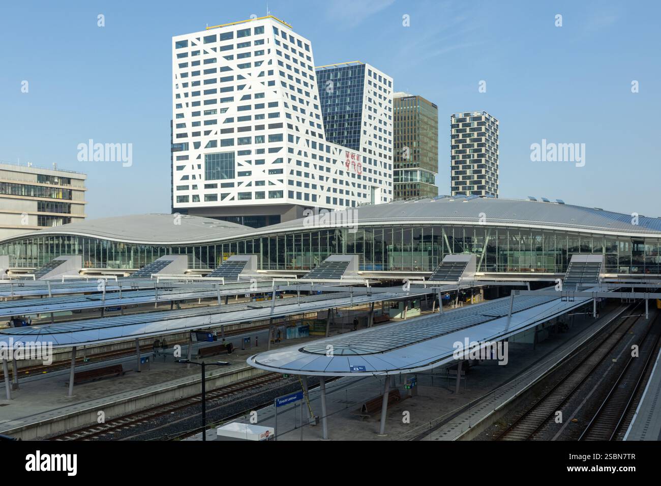 Central Station Utrecht. the railway station and bus station are the ...