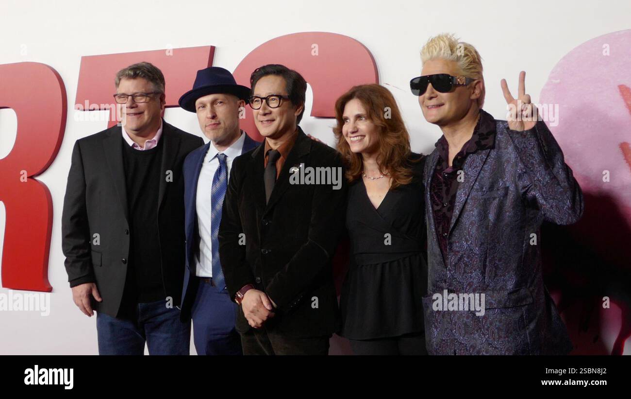 Hollywood, California, USA 3rd February 2025 (L-R) Actor Sean Astin ...