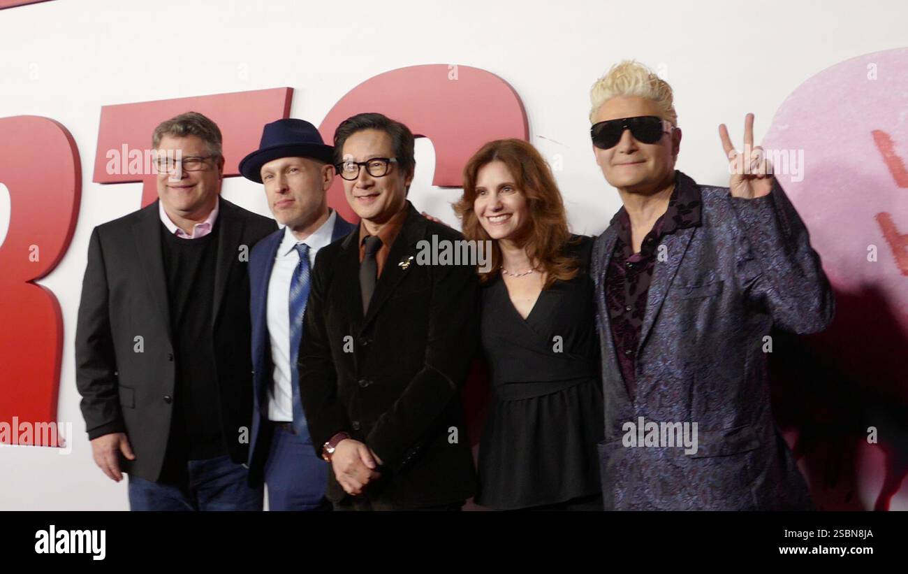 Hollywood, California, USA 3rd February 2025 (L-R) Actor Sean Astin ...