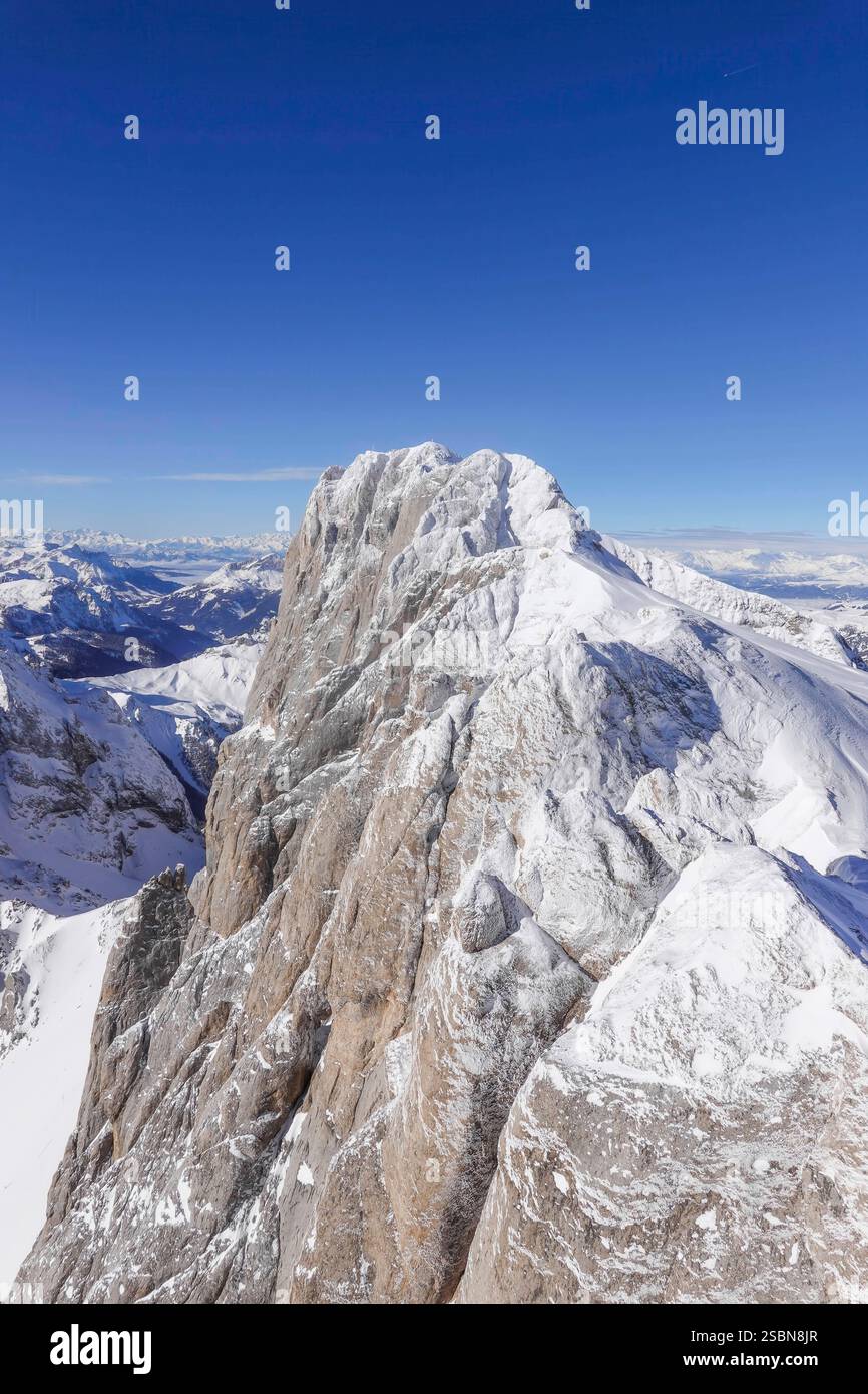 Gipfel des Marmolata, Dolomiten, Italien *** Summit of the Marmolada ...