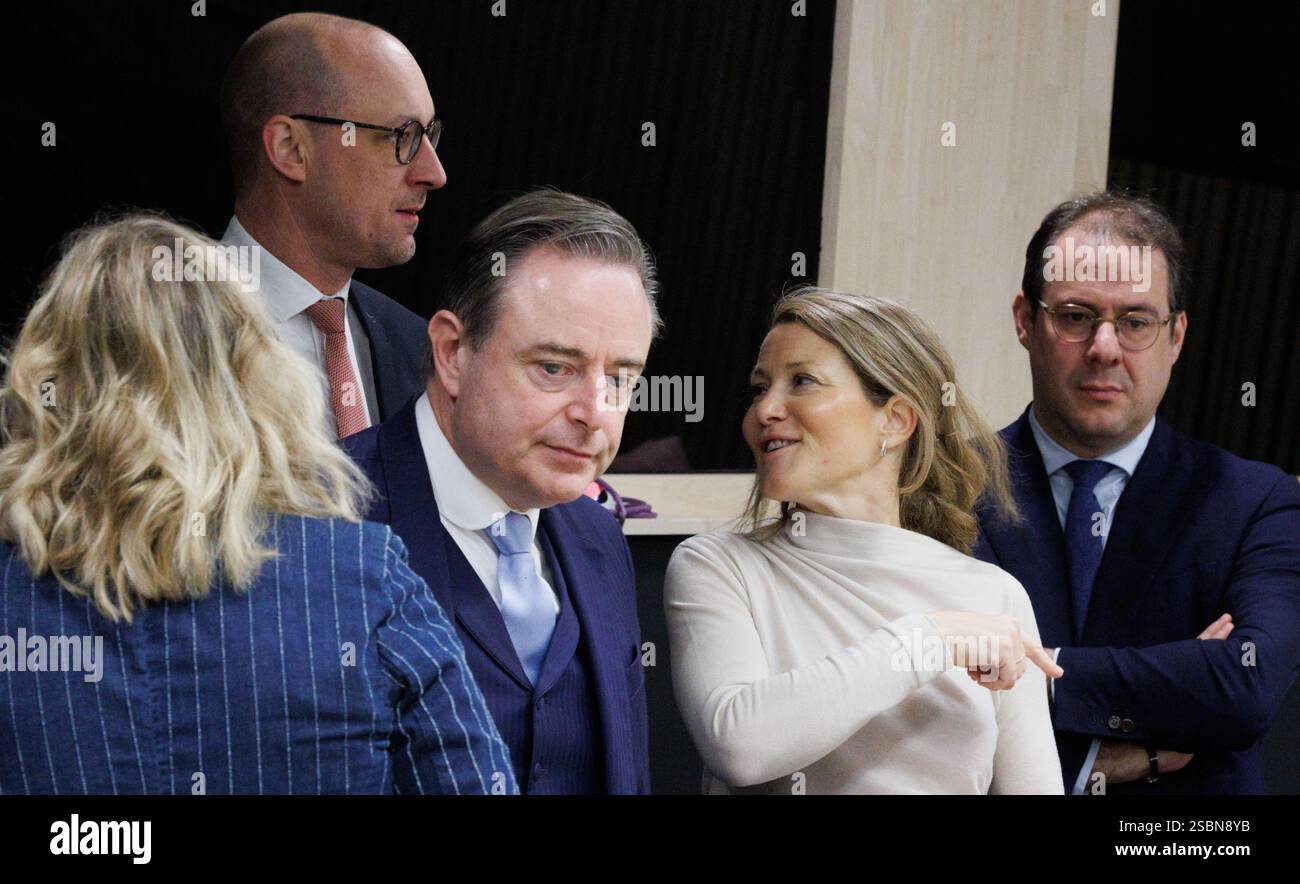 Minister of Public Modernisation Vanessa Matz, Vice-prime minister and ...