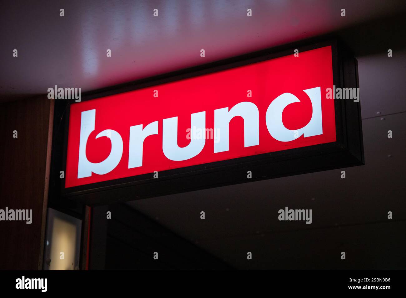 Bruna logo hi-res stock photography and images - Alamy