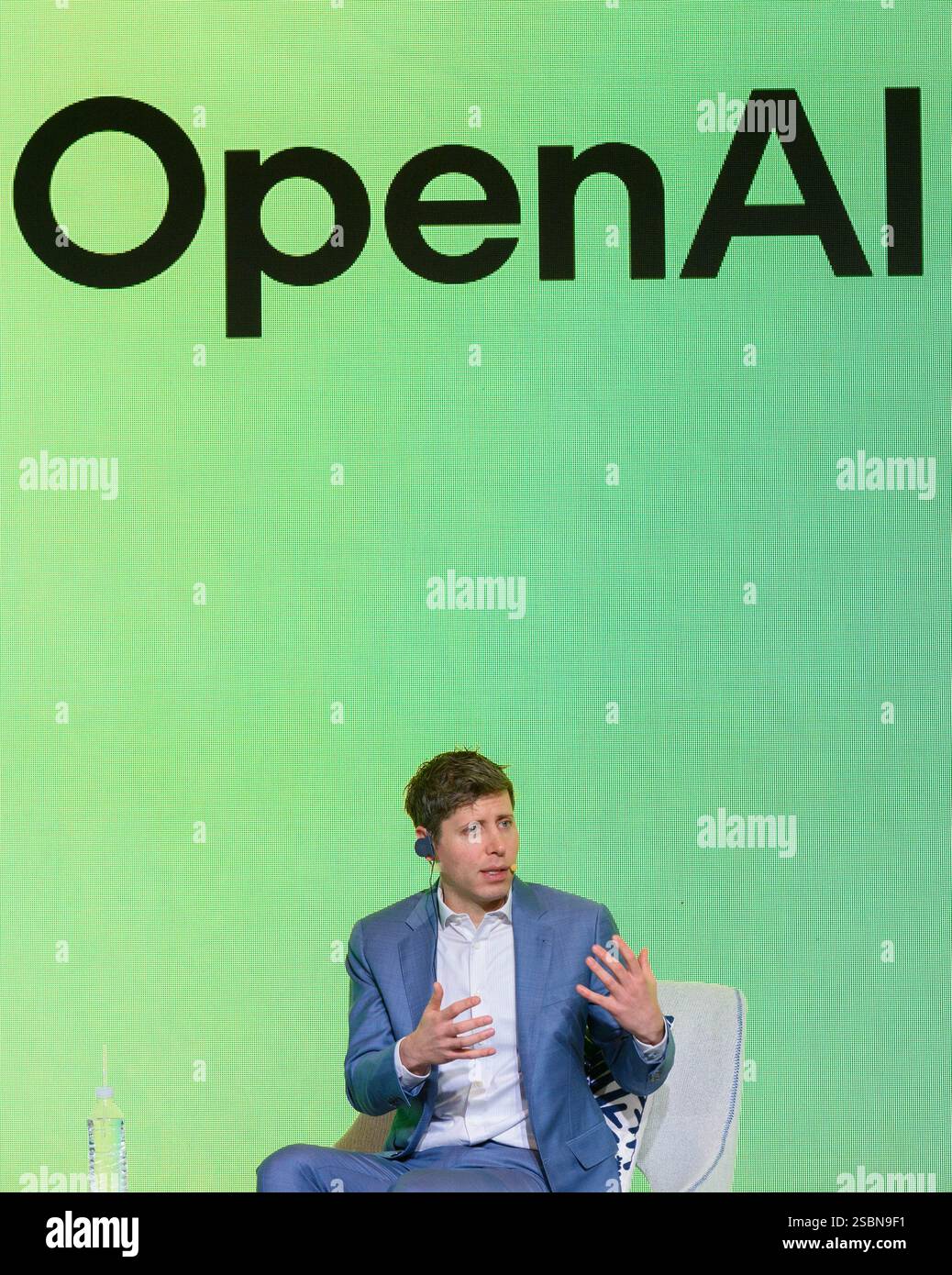 Seoul, South Korea. 04th Feb, 2025. Open AI CEO Sam Altman speaks ...