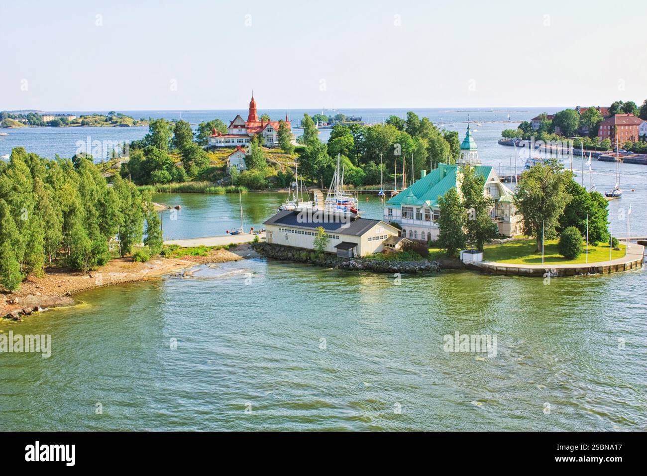 Islands in the Baltic Sea near Helsinki in Finland Stock Photo - Alamy