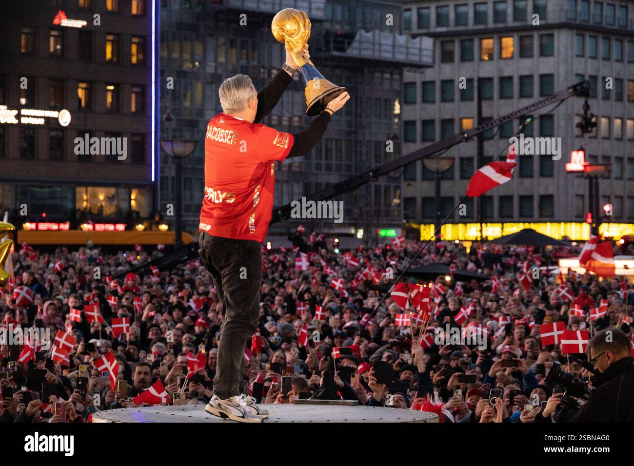 Copenhagen, Denmark. 03rd Feb, 2025. Coach of the national handball ...