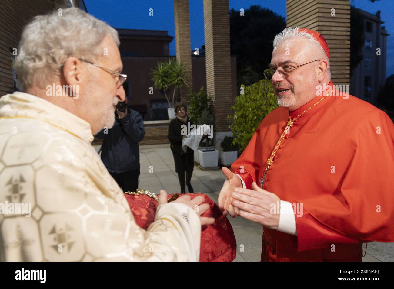 **NO LIBRI** Italy, Rome, 2025/2/1 . Scalabrinian Cardinal Fabio Baggio ...