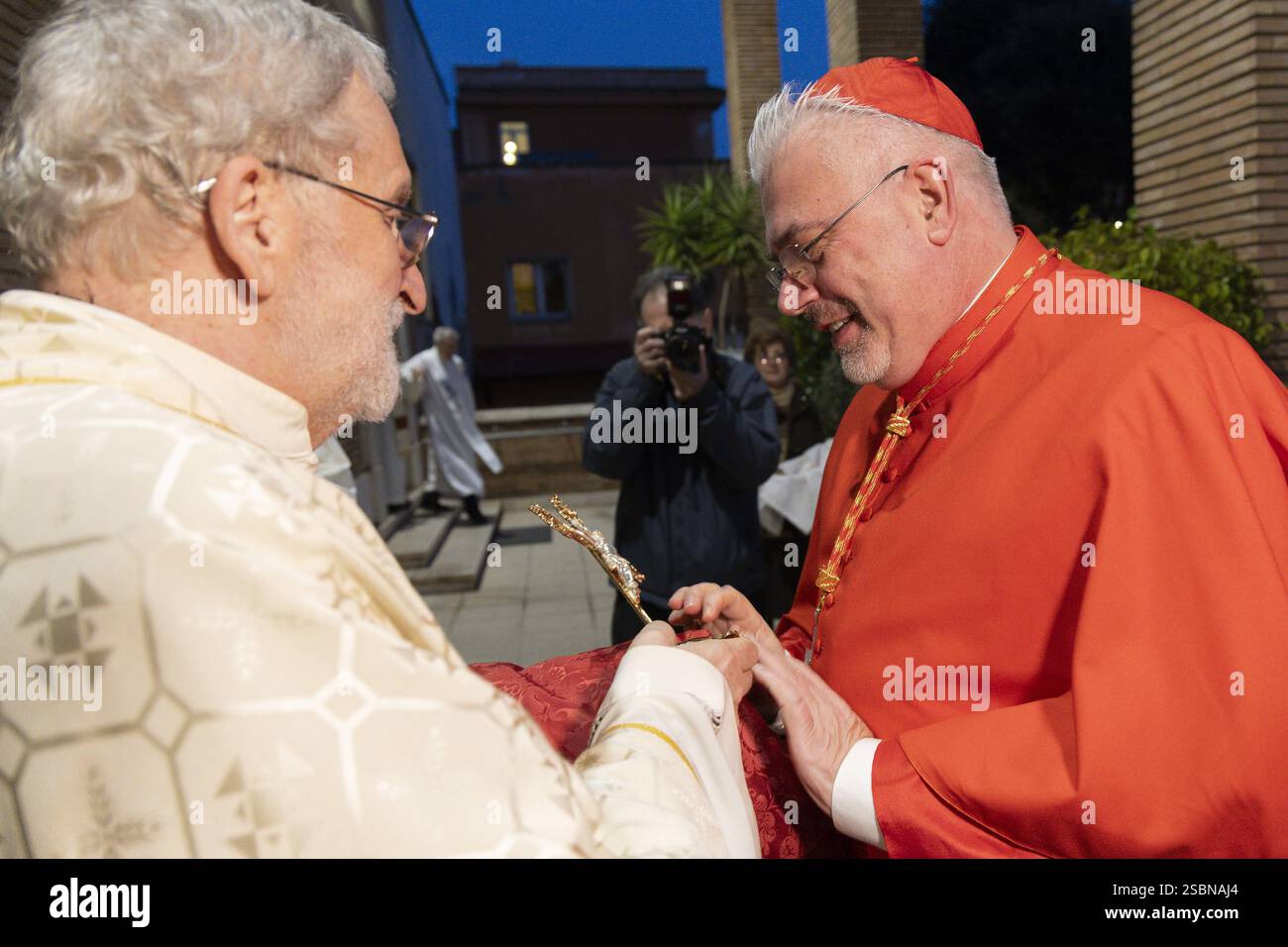 **NO LIBRI** Italy, Rome, 2025/2/1 . Scalabrinian Cardinal Fabio Baggio ...