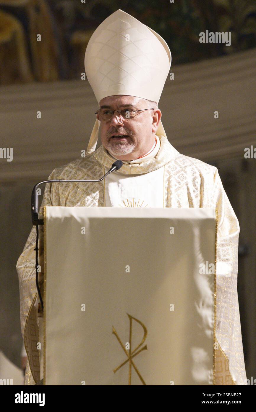 **NO LIBRI** Italy, Rome, 2025/2/1 . Scalabrinian Cardinal Fabio Baggio ...