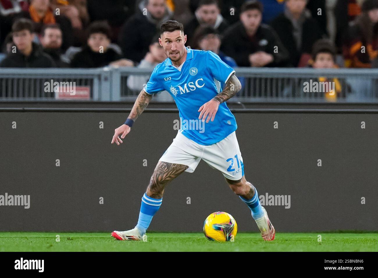 Rome, Italy. 02nd Feb, 2025. Matteo Politano of SSC Napoli during the ...