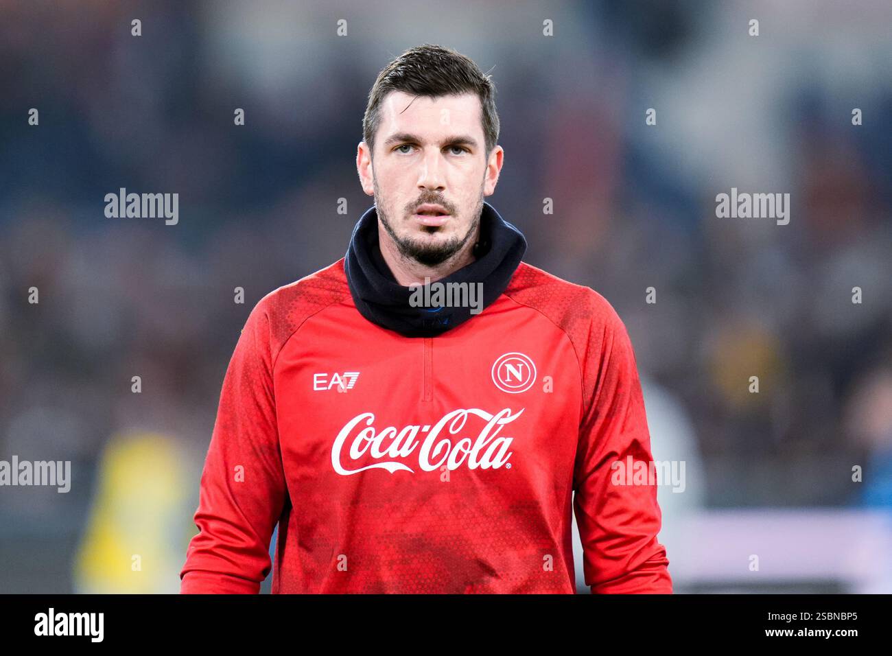Rome, Italy. 02nd Feb, 2025. Simone Scuffet of SSC Napoli looks on ...