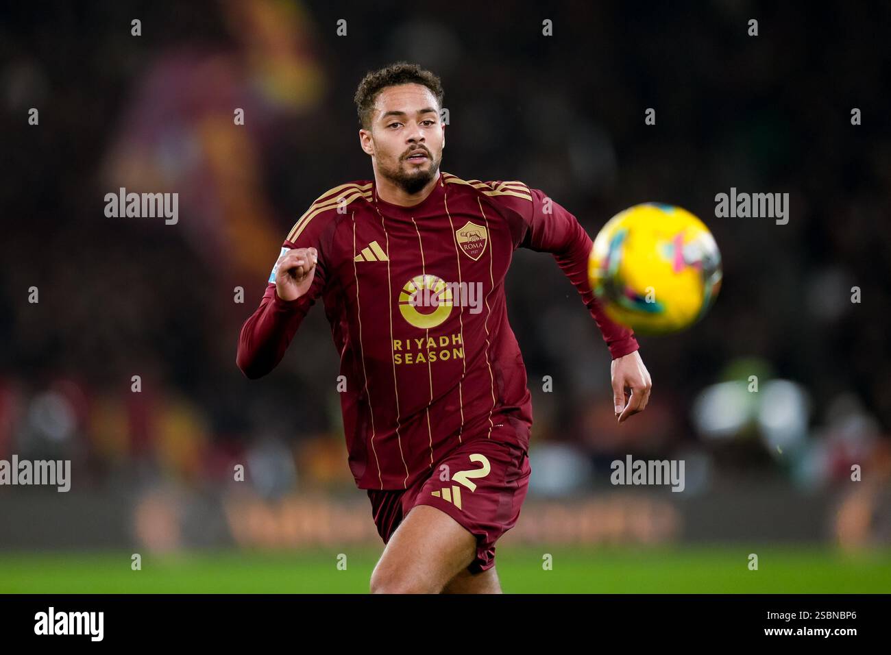 Rome, Italy. 02nd Feb, 2025. Devyne Rensch of AS Roma during the Serie ...