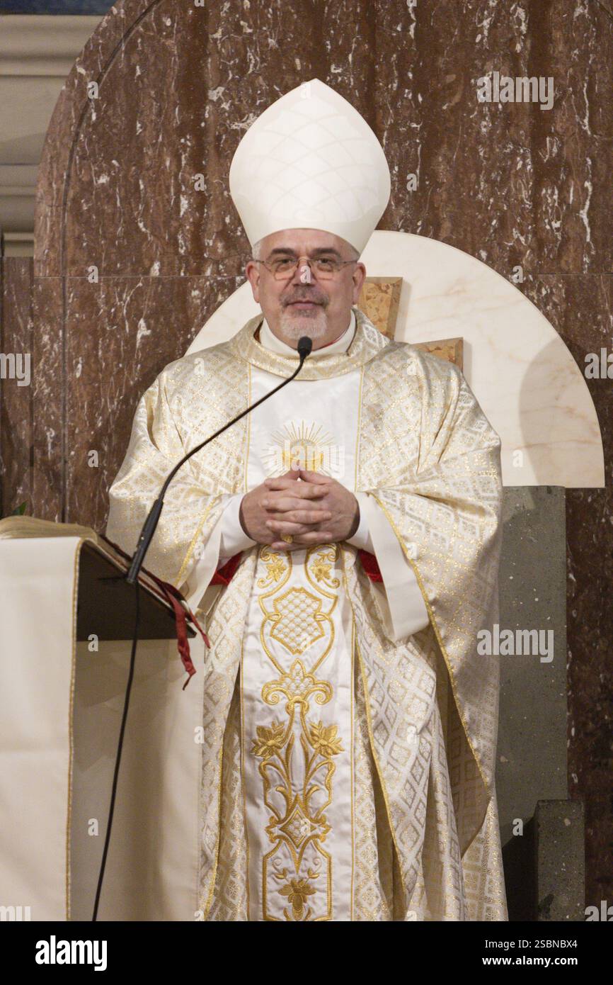 **NO LIBRI** Italy, Rome, 2025/2/1 . Scalabrinian Cardinal Fabio Baggio ...