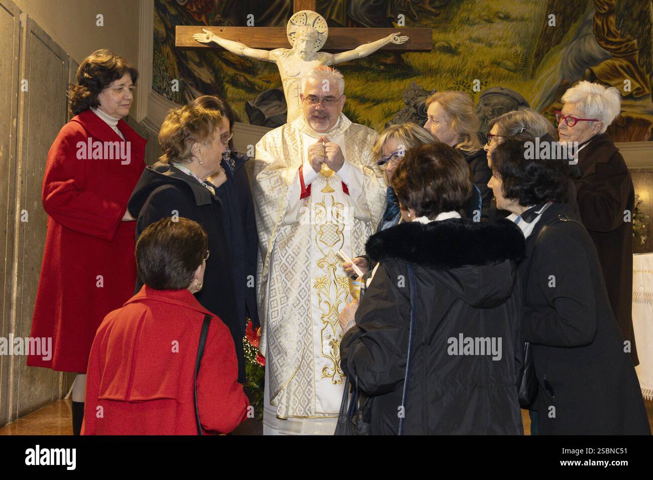 Rome, Italy. 01st Feb, 2025. **NO LIBRI** Italy, Rome, 2025/2/1 ...