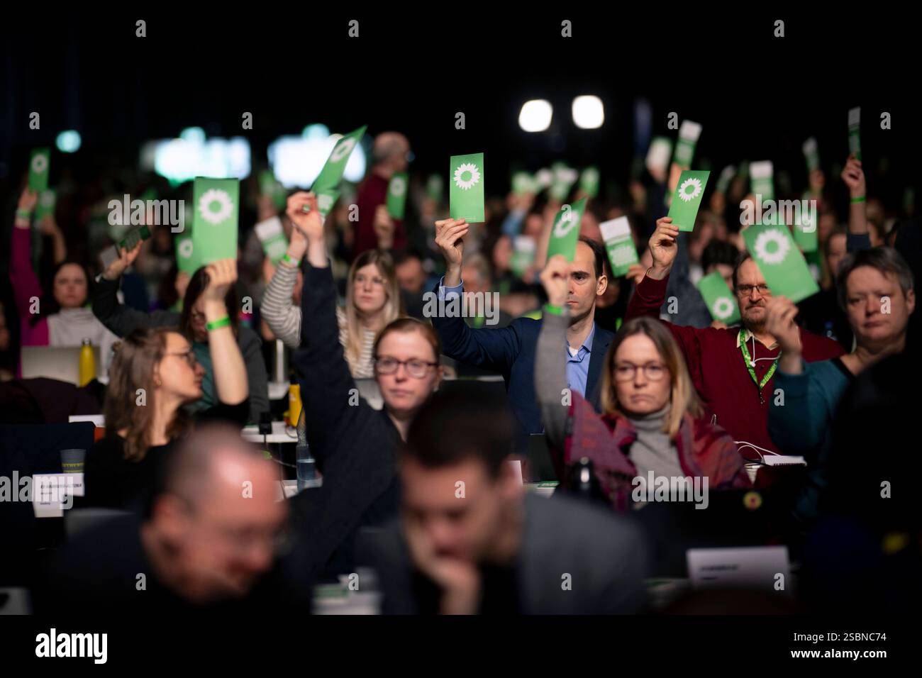 Gruene Parteitag DEU, Deutschland, Germany, Berlin, 26.01.2025 ...