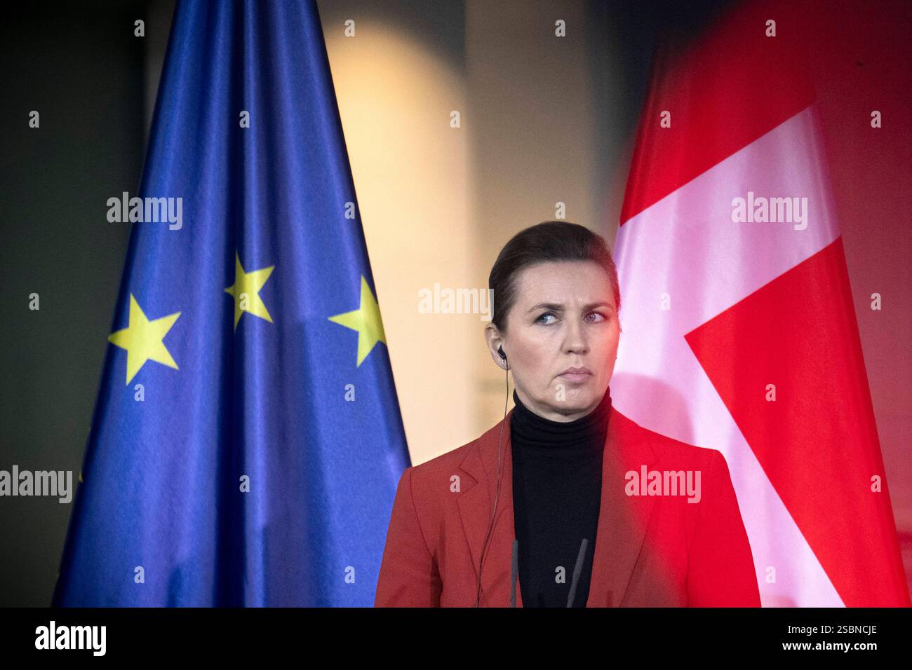 Mette Frederiksen, prime minister of Denmark DEU, Deutschland, Germany, Allemande, Berlin, 28.01 ...