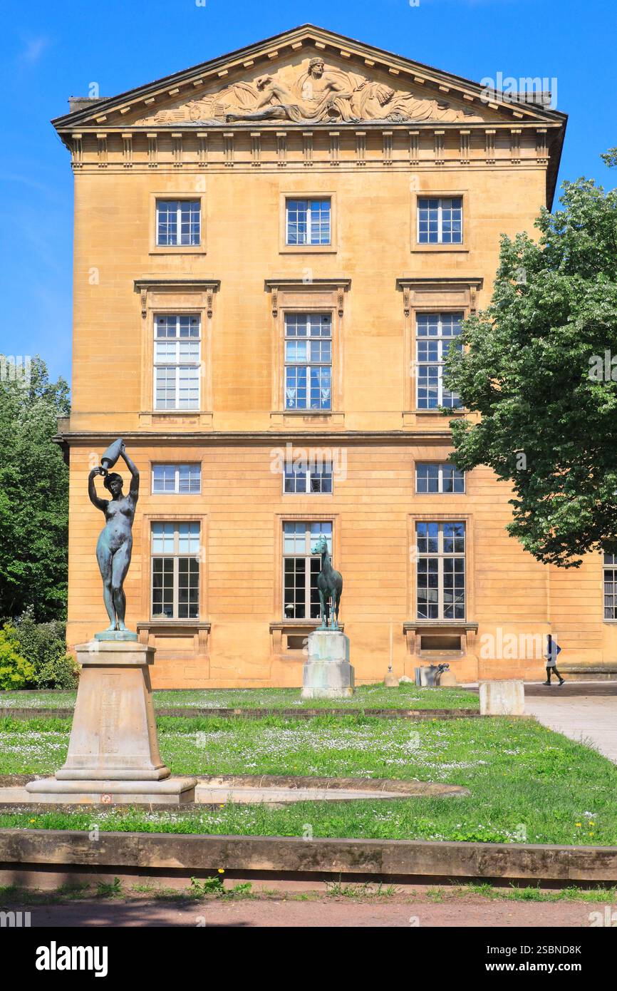 France, Moselle, Metz, Metz-Centre district, Palais de Justice in the ...
