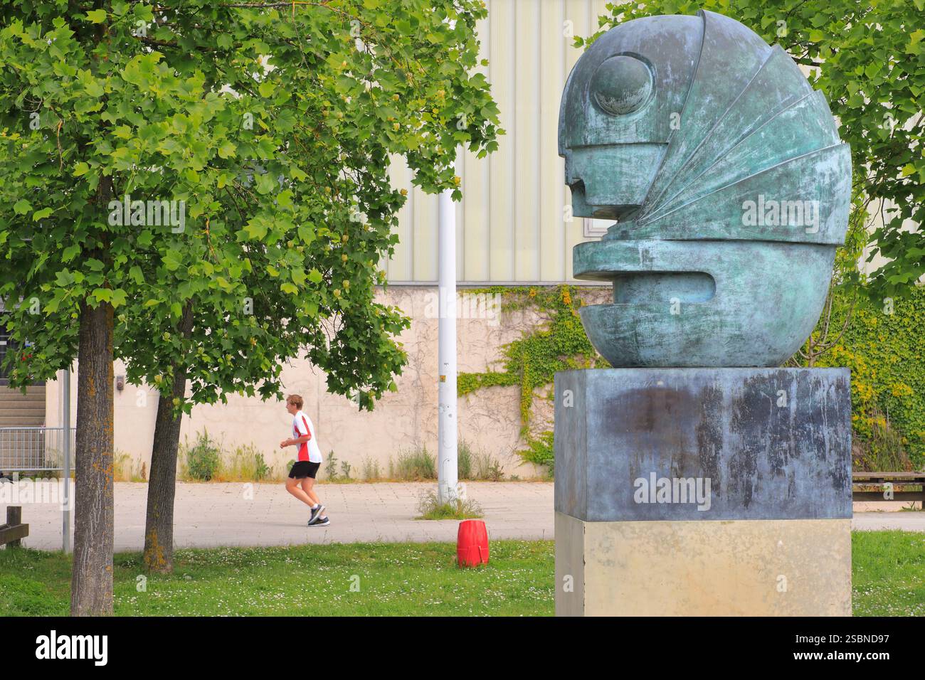 France, Moselle, Metz, Sablon and Amphitheatre districts, Jean-Marie ...