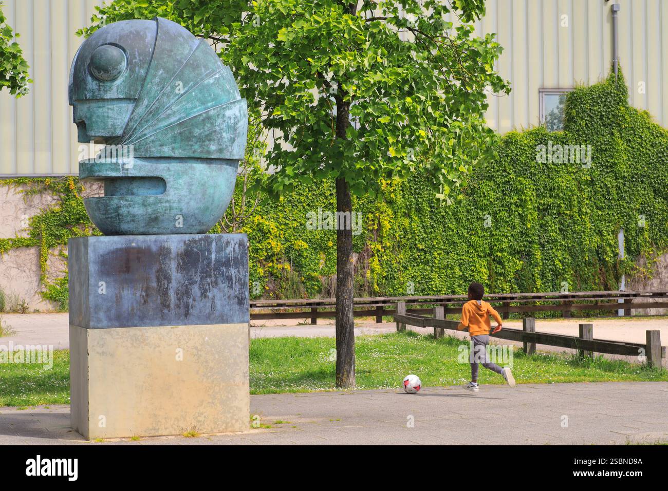 France, Moselle, Metz, Sablon and Amphitheatre districts, Jean-Marie ...