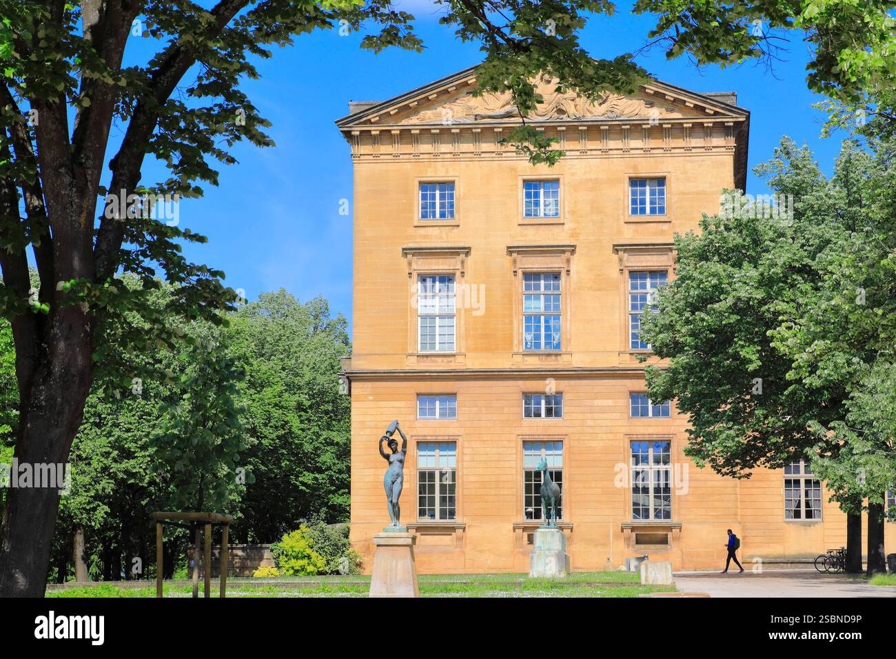 France, Moselle, Metz, Metz-Centre district, Palais de Justice in the ...