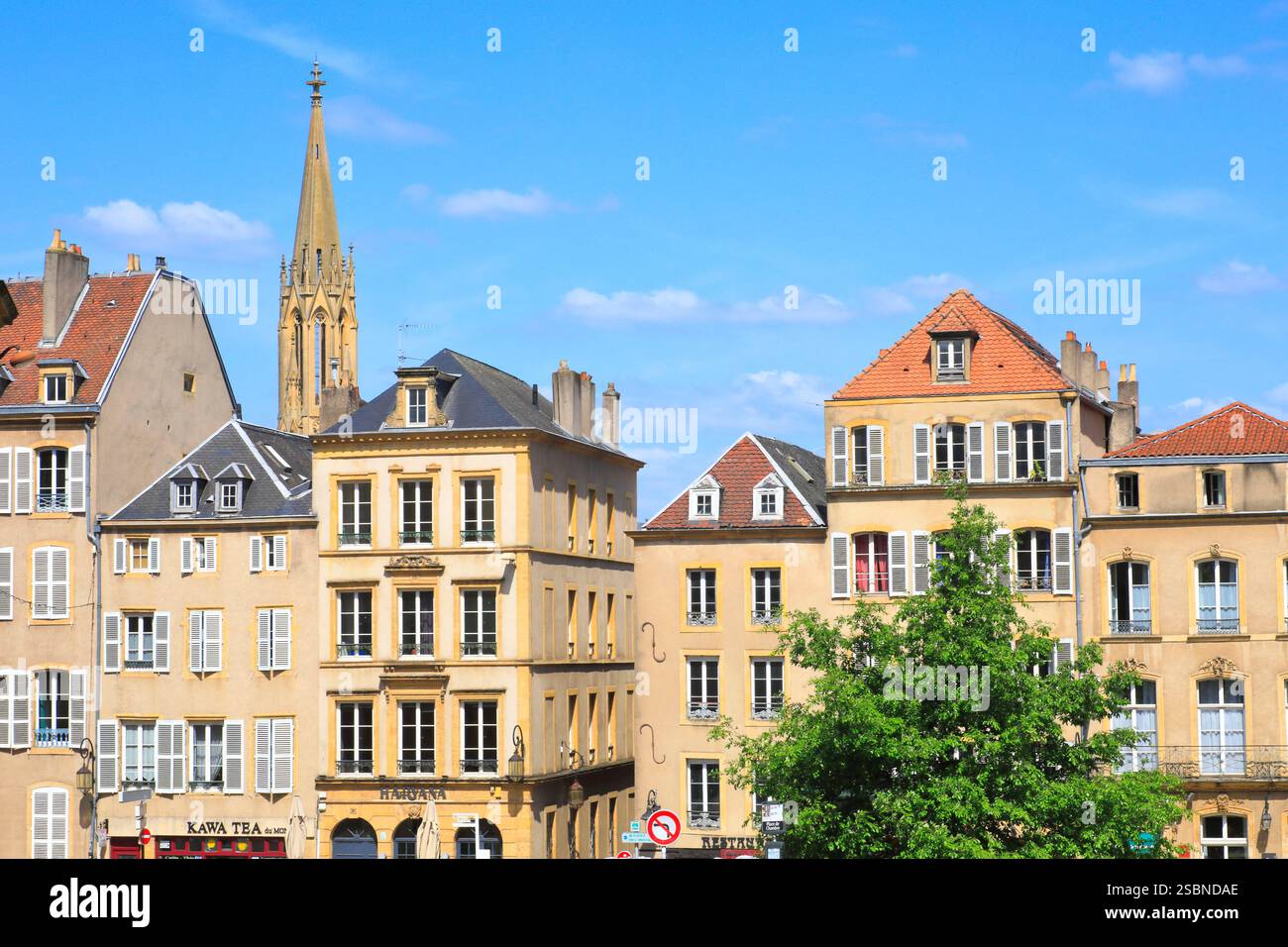 France, Moselle, Metz, city centre, cathedral district, Place de ...