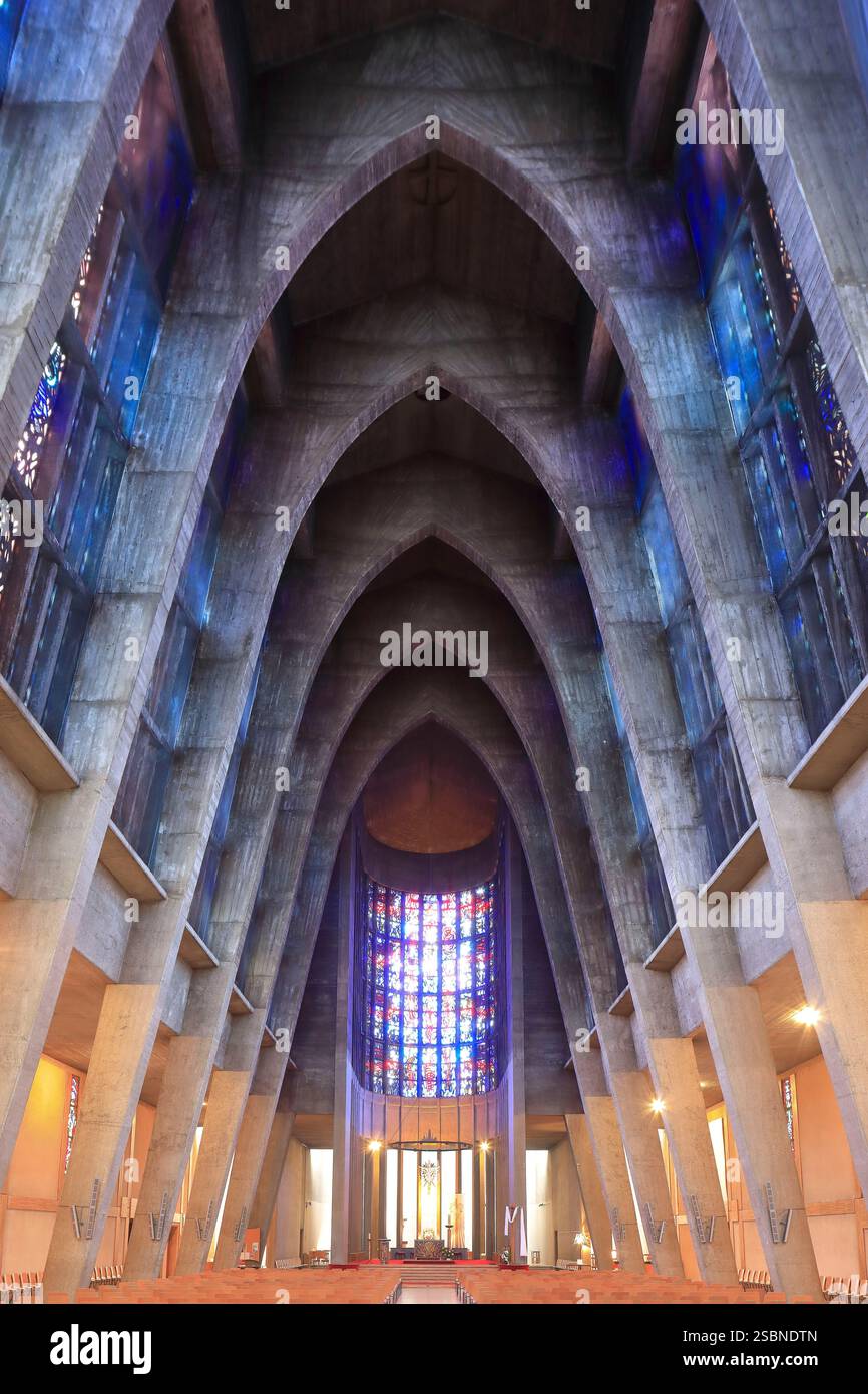 France, Moselle, Metz, Nouvelle Ville district, Sainte-Thérèse-de-l ...