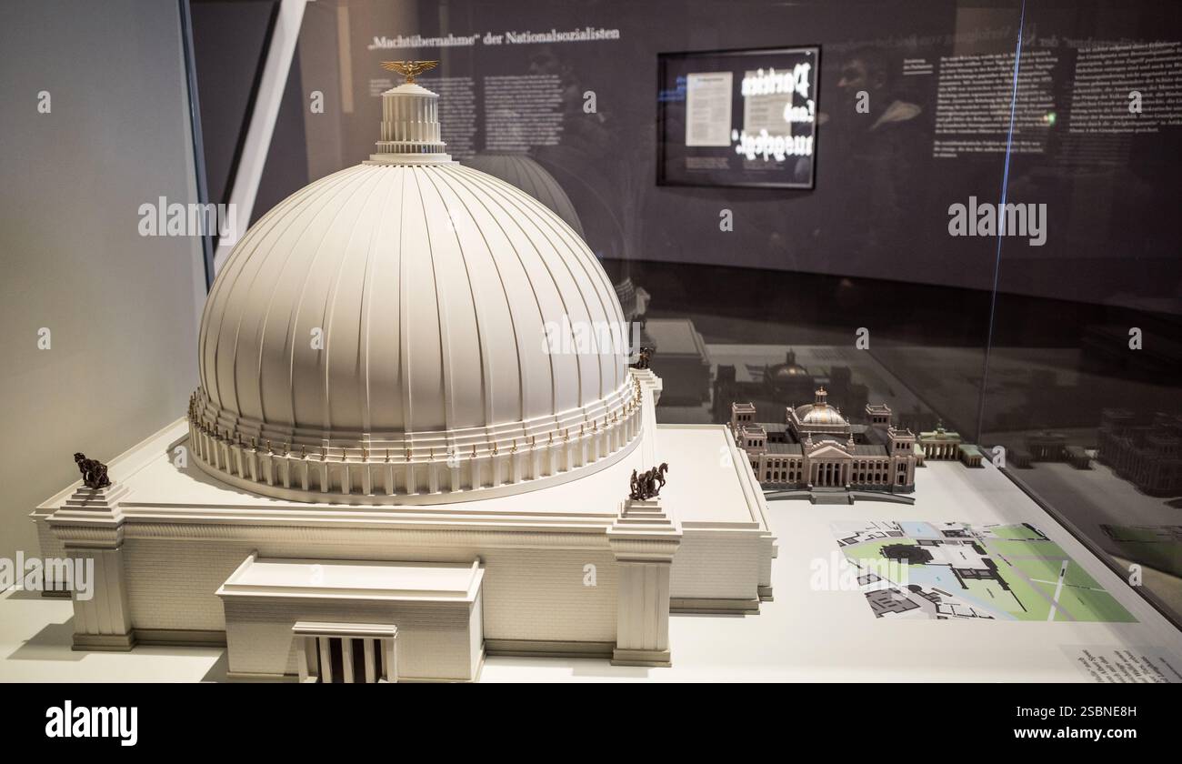 VOLKSHALLE GESAMTBANPLAN FUR DIE REICHSBAUPLAN - ALBERT SPEER DOM MODEL ...