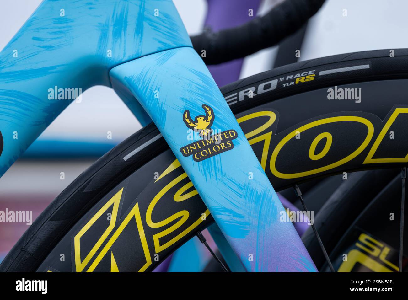 Marseille, France. 02nd Feb, 2025. Unibet Tietema Rockets Bike during ...