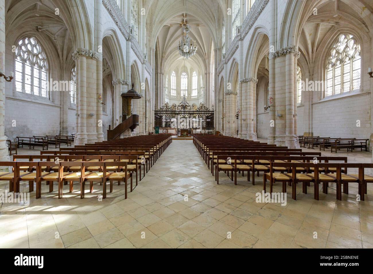 France, Somme, Baie de Somme (bay of Somme), Saint Riquier, Saint ...